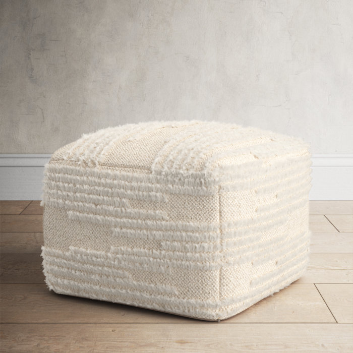 Birch Lane™ Jeanna Upholstered Pouf & Reviews | Wayfair